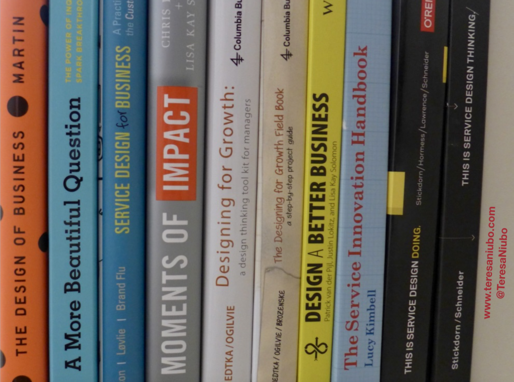 Algunos libros sobre Design Thinking - Blog Teresa Niubó - bloom mood